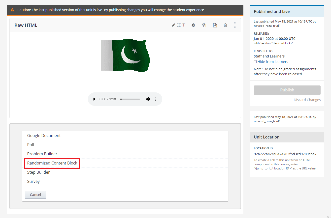 Creating and Using Content Libraries in Open edX Course